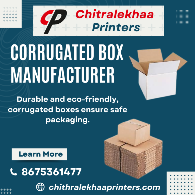 Best Corrugated Box Manufacturer - Chitralekhaa Printers